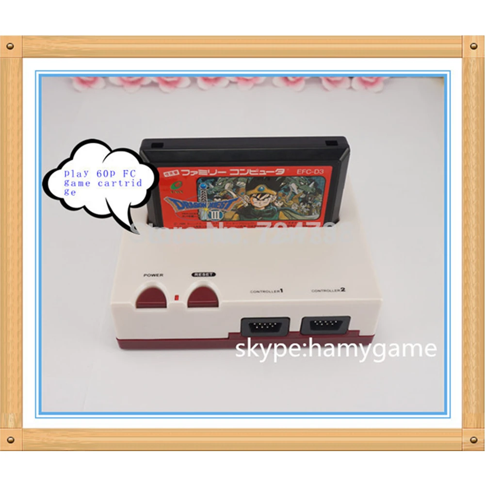 Free shipment 8bit dendy TV Video game console ( two controllers)(88 ...