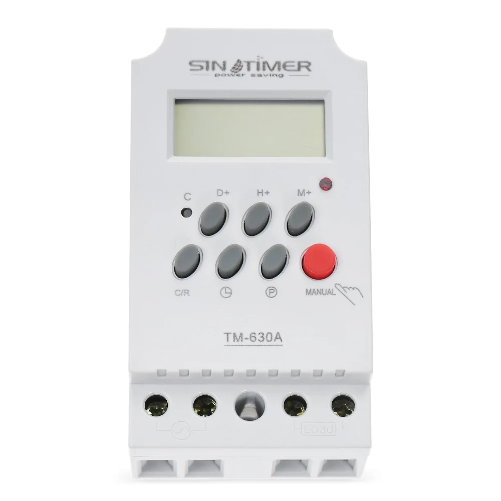 Sinotimer 220v Dc Input Lcd Digital Programmable Time Switch Timer Controller In Relays From