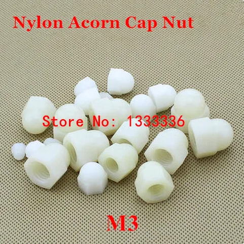 100pcs M3 Nylon Hex Acorn Nuts Din1587 Plastic Hexagon Domed Cap Nut - Nuts - AliExpress