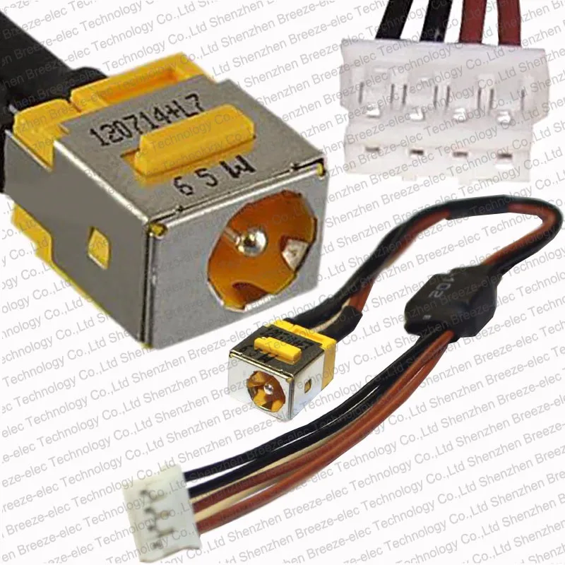 Cable de alimentación AC DC para portátil, conector de Cable para Acer ...