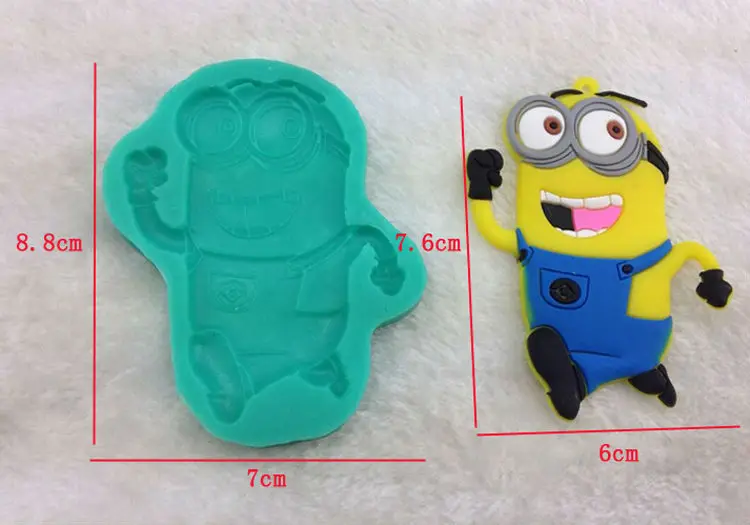 Diy Baking Minions Chocolate Fondant Mold Cake Decoration Silicone 【在庫あり】