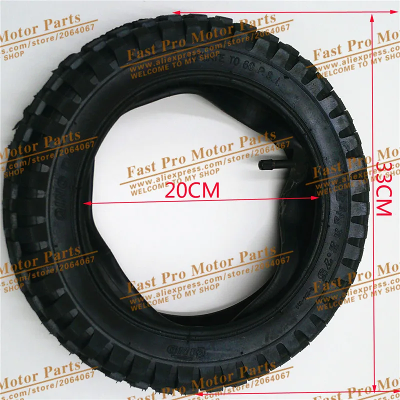 TYRE MINI DIRT BIKE 12.5 x 2.75 43CC 47CC 49CC MINIMOTO QING DA ...