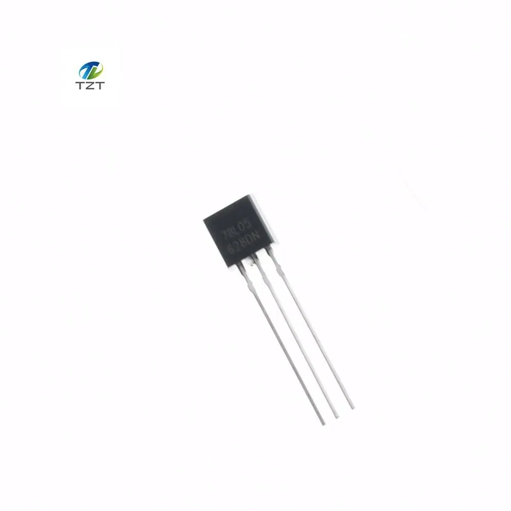 50pcs 78L05 L78L05 Linear Voltage Regulators 5.0V 0.1A Positive TO 92 ...