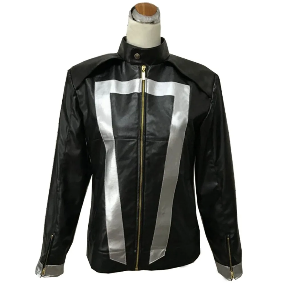 Disfraz-de-Ghost-Rider-para-hombres-y-mujeres-chaqueta-hecha-a-medida ...