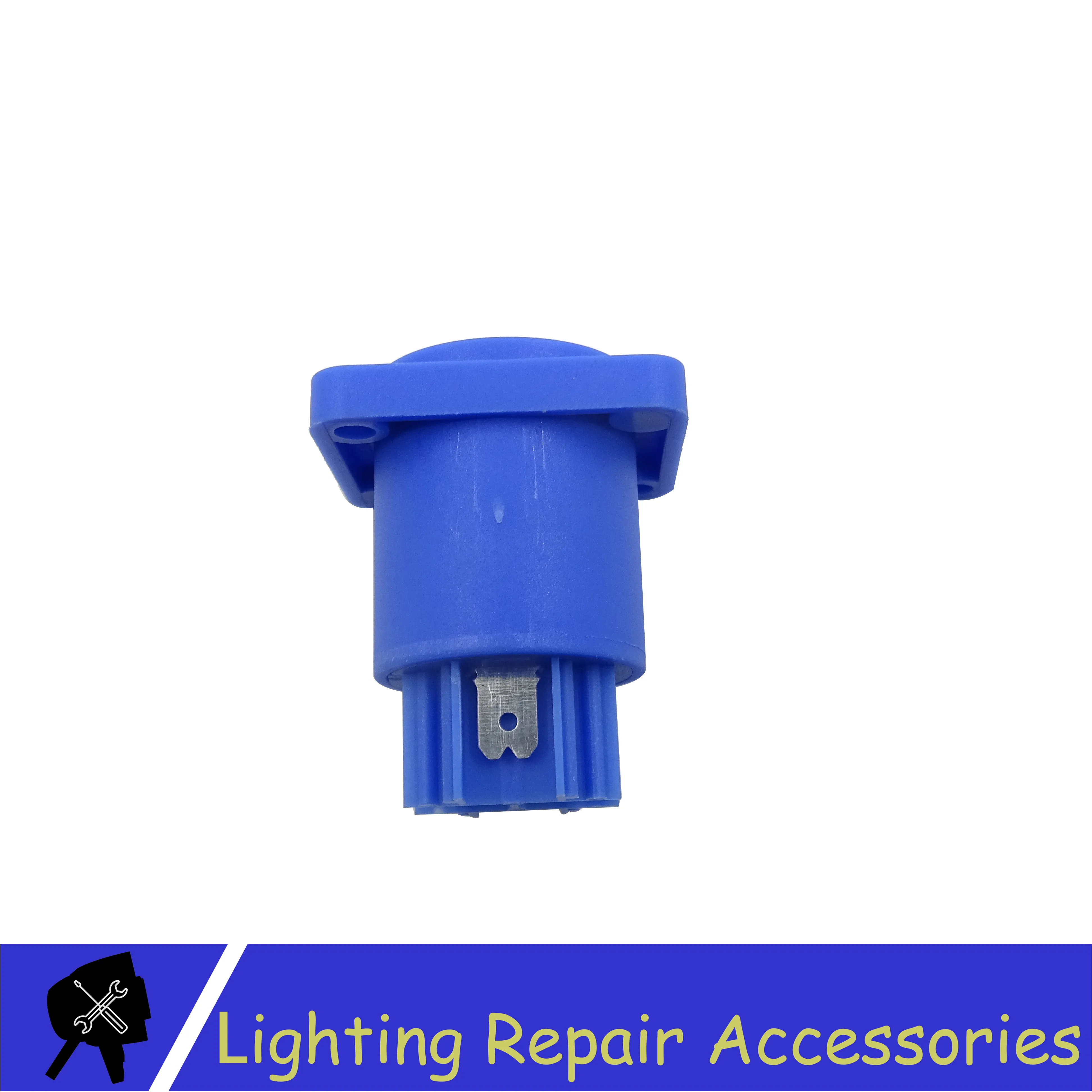 3 PIN Female Power Con Panel Mount Stage Light Power Socket Audio ...