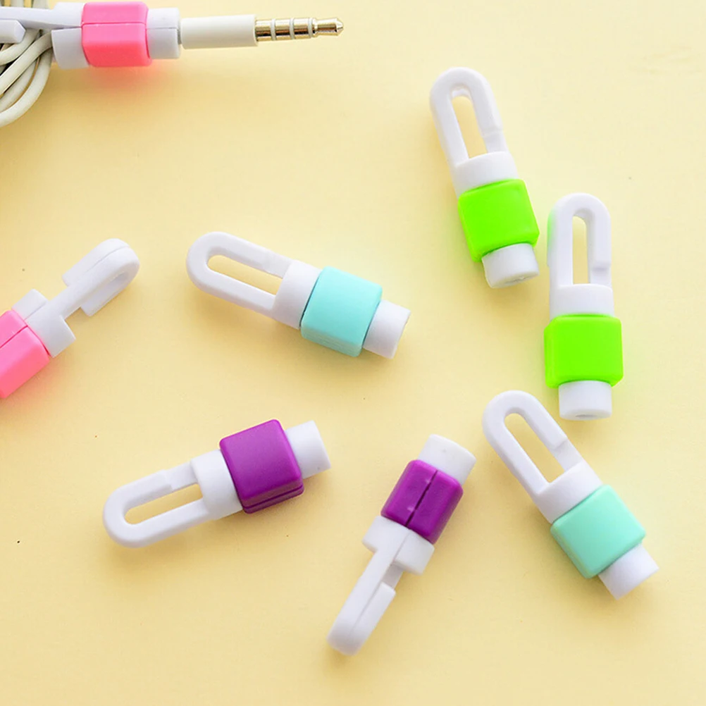 Silicone Digital Cable Protector Cord Protecotor Protective sleeves USB ...