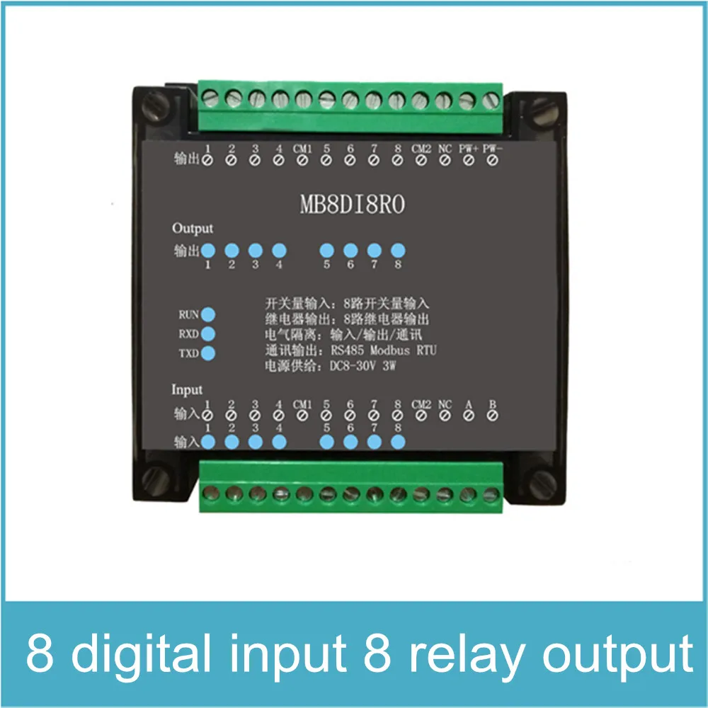 8-Channels-Digital-Input-and-8-Channels-Relay-Output-Isolated-8DI-8RO ...