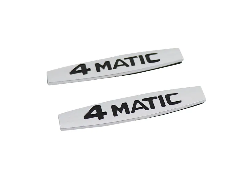 2pcs Auto Car Chrome 4matic 4 Matic For 220 817 08 15 S-class Trunk ...