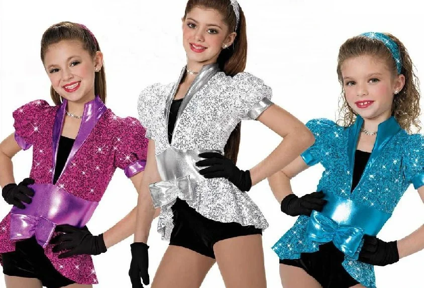 Girl Latin Dance Suit (tights+outerwear) Child/kid Modern Perform ...