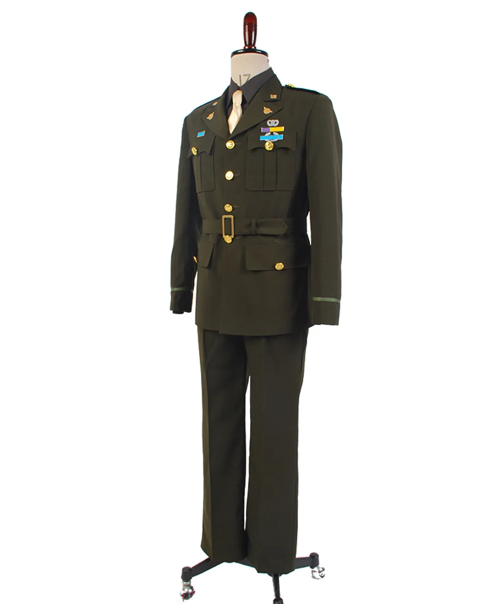 Captain Military Steve Rogers Cosplay Costume - AllCosplay.com