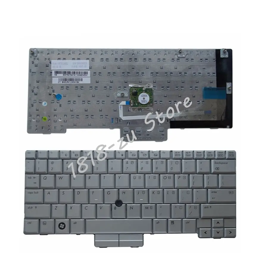 YALUZU US Laptop Keyboard FOR HP Compaq 2710 2710P EliteBook 2730 2730P ...