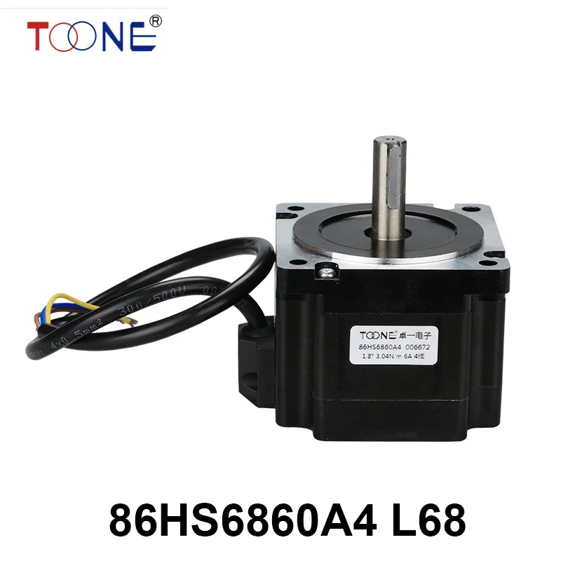 Original 2 phase stepper motor driver 86HS6860A4 L68 6A hybrid stepper ...