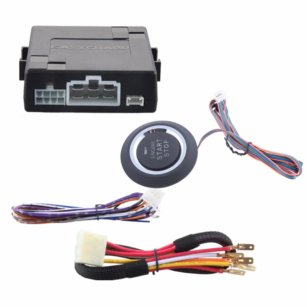 EASYGUARD Universal Push Button Start System With Auto Starter For ...