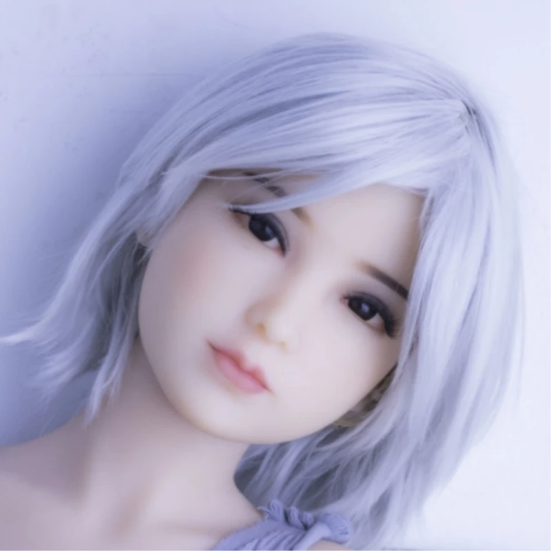 Buy Wmdoll Lifelike Cute Sex Doll Head For Real Silicone Oral Sex Love Dolls