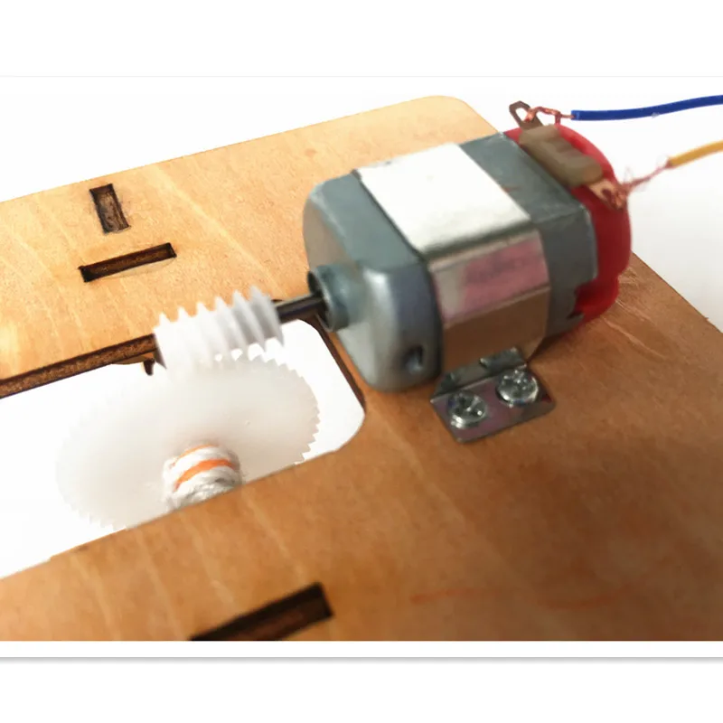 Monday Kids DIY Electric Lift Elevator Kids Science Toys Experiment ...