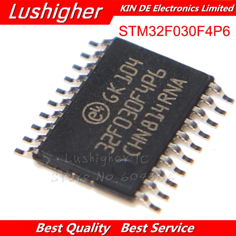 10 piezas STM32F030 32F030F4P6 STM32F030F4P6 MCU de 32 bits basado en ...