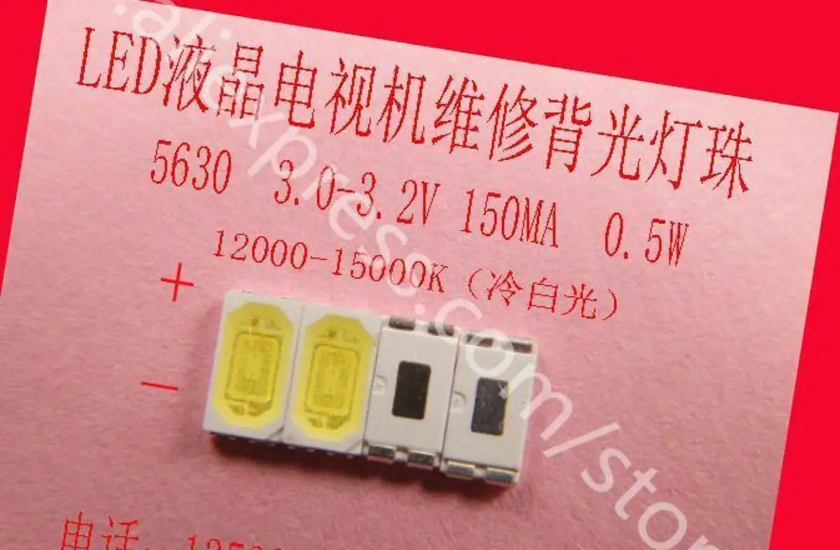 FOR 3V 5630 LED patch lamp beads repair LG LCD TV backlight strip ...