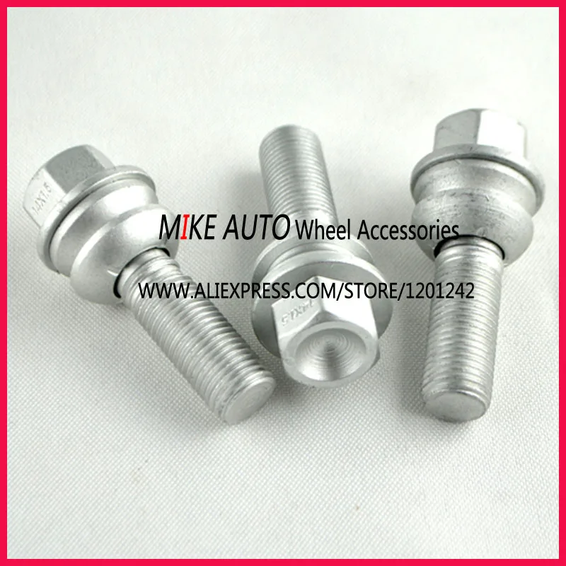 16Pcs-OEM-Wheel-Bolt-Screw-WHT001693-M14X1-5X32-fit-For-AUDI-Q7-VW ...