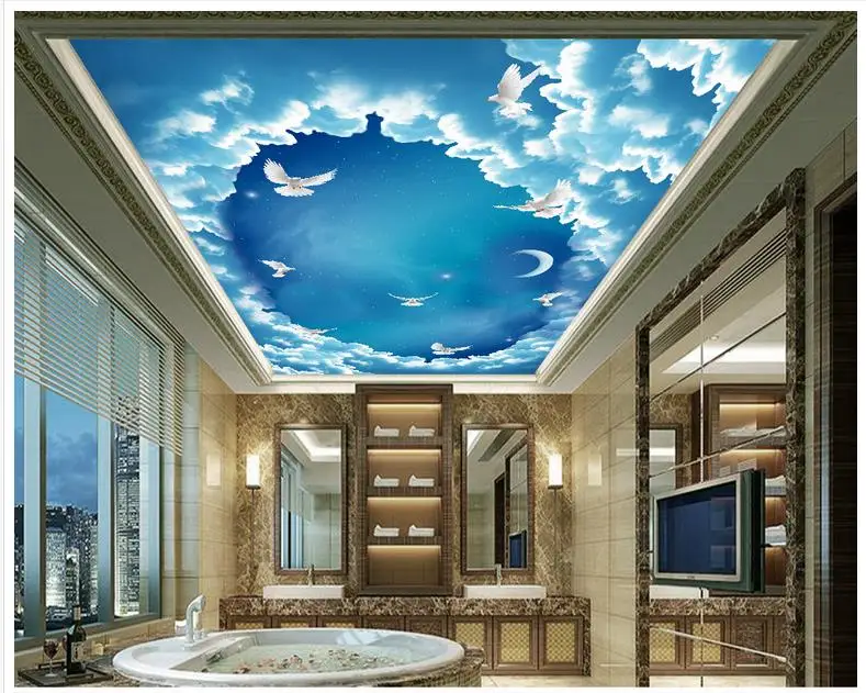 3d Tapete Fur Decke