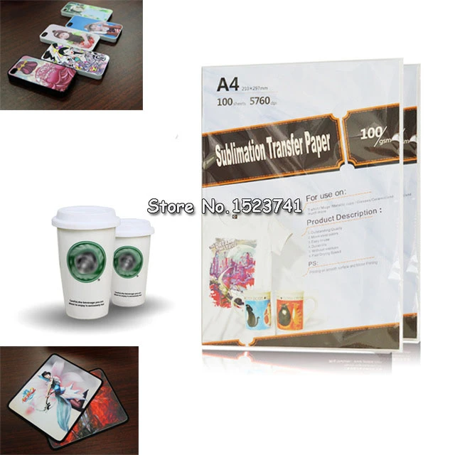 A4 Size Dye Sublimation Heat Transfer Paper sublimation paper, transfer paper, transfer printing ...