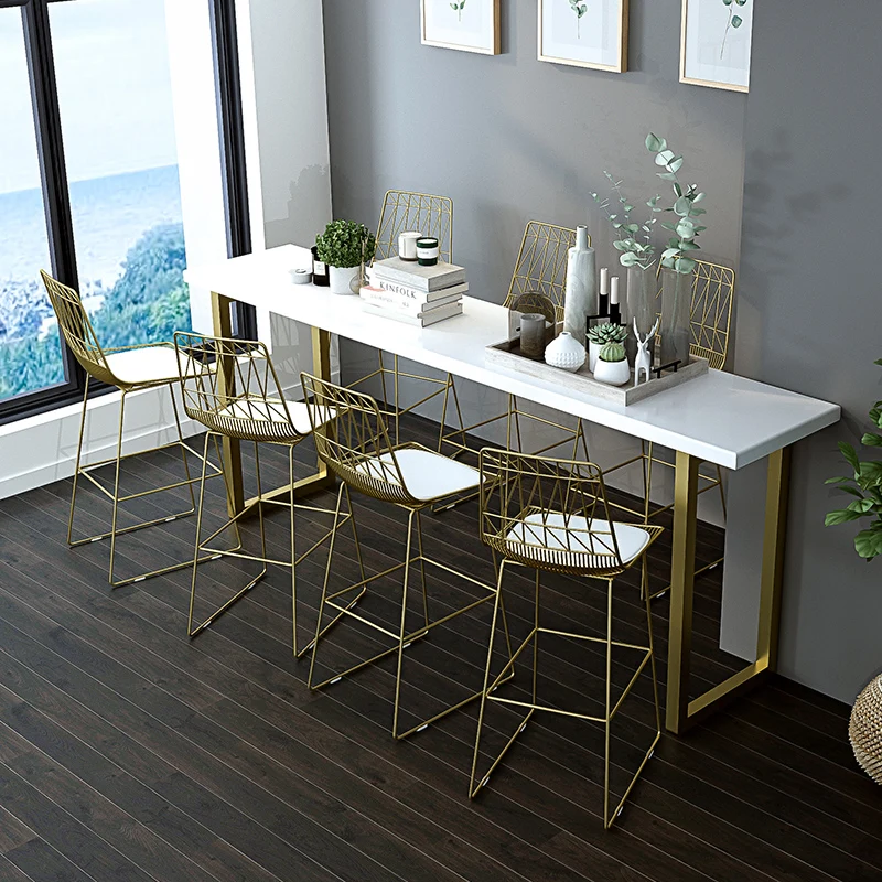 Nordic Bar Stool Combination Leisure Table And Chair Combination Bar ...
