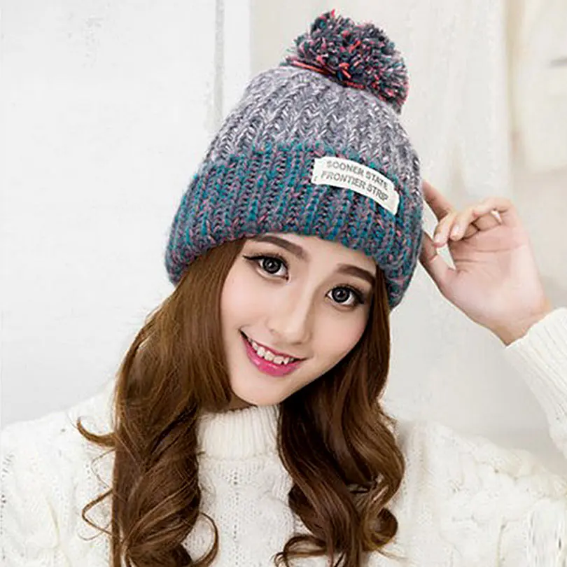 Winter Hats For Women Wool Hats Cute Lovely Women's Fashion Hat Casual ...