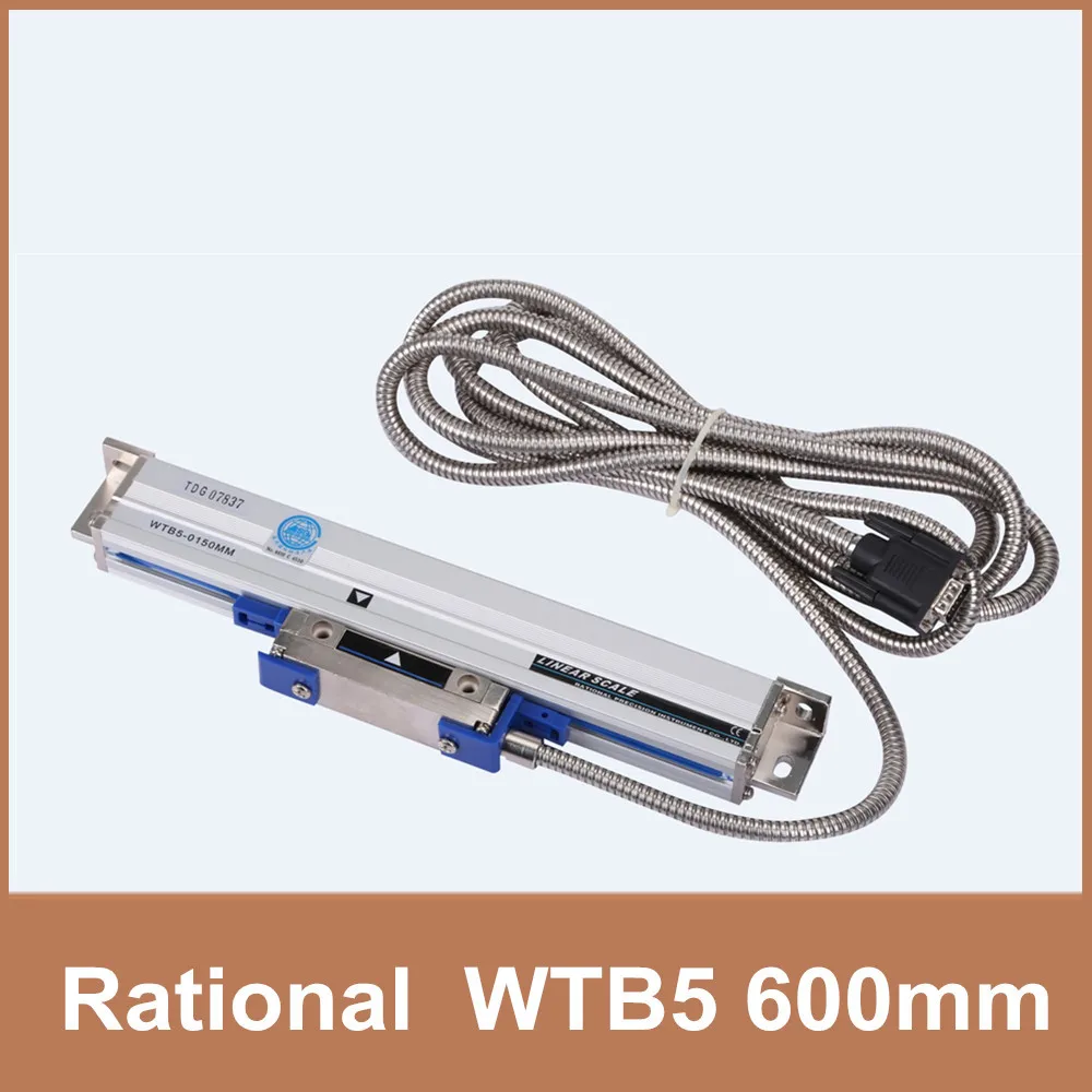 Free Shipping Rational WTB5 0 005mm 600mm Sensor Linear TTL 5V Optical free-shipping-rational-wtb5-0-005mm-600mm-sensor-linear-ttl-5v-optical