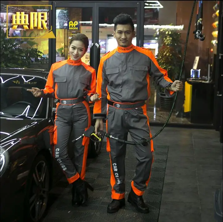 Car-Work-Shop-Auto-Repair-Overalls-4S-Autumen-Men-Washer-Uniform-Suit ...
