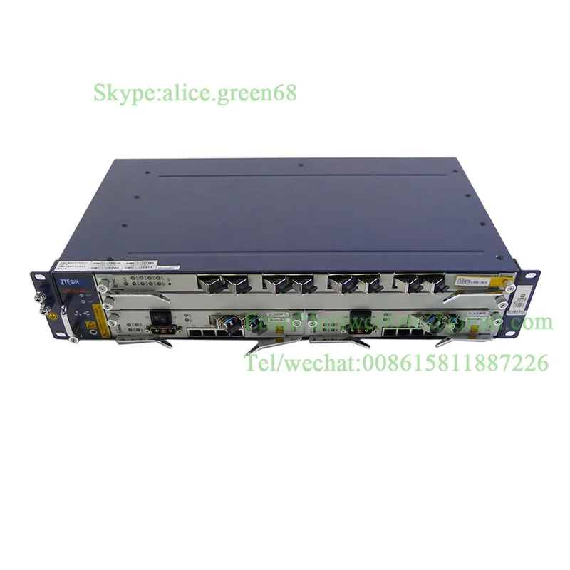 original ZTE OLT C320 with 2*uplink DC power control 3 in one board ...