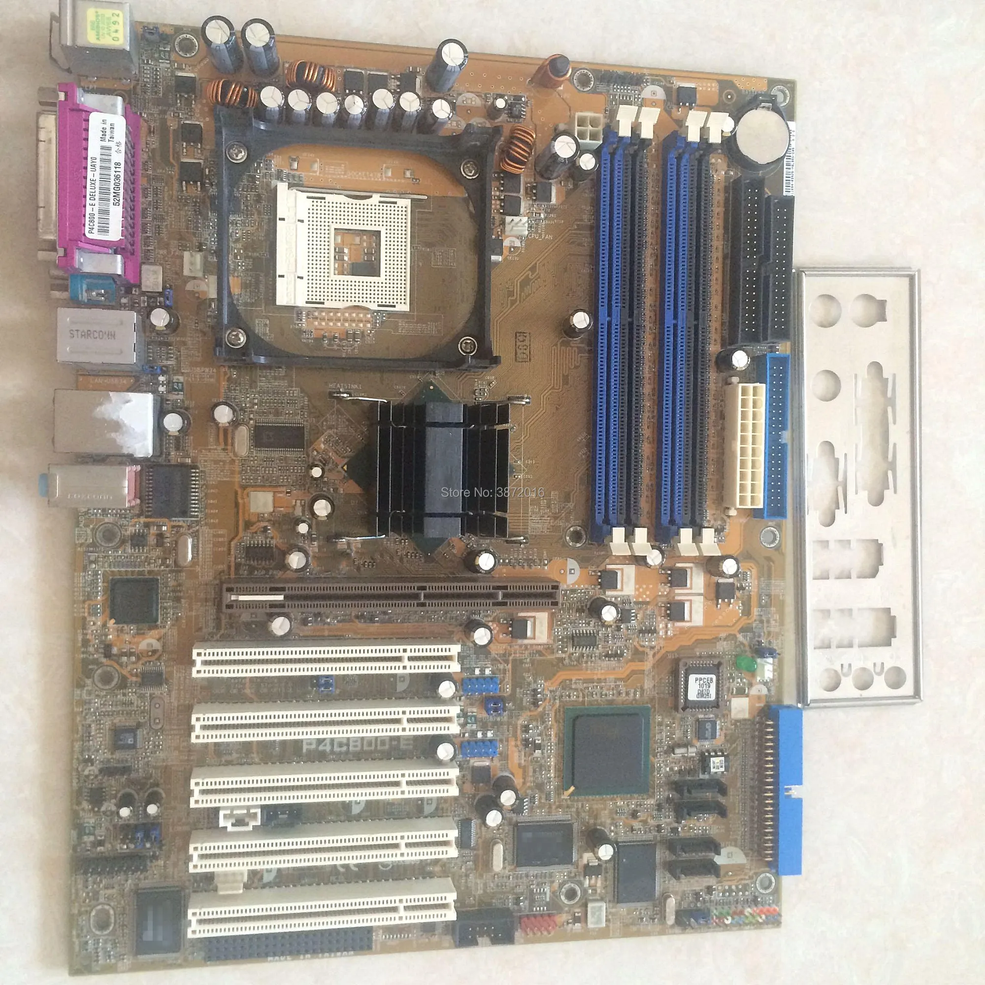 P4C800 E Deluxe 875P The main board|Replacement Parts & Accessories ...