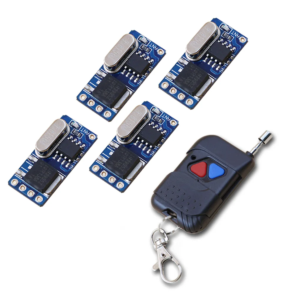 DC3.5v 12v Smart Wireless Remote Control Switch Mini Remote Switch ...