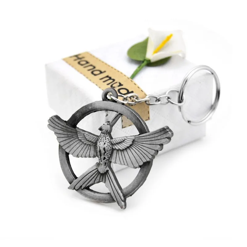 Hunger Games Keychain | Charm Snitch Pendent | Key Chain Keyring | Bird ...
