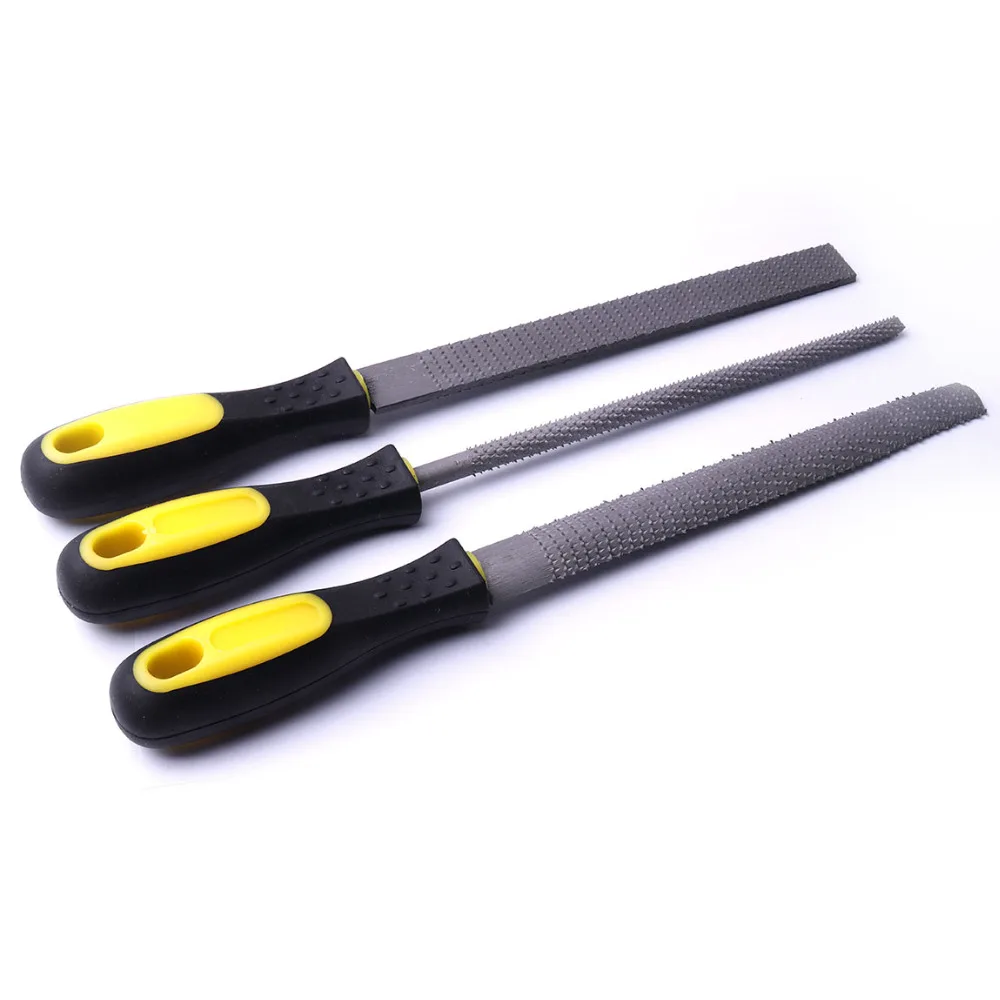 3Pcs 8 Inch Wood Carving Tools Kit Set 32cm Coarse teethed Wood File ...