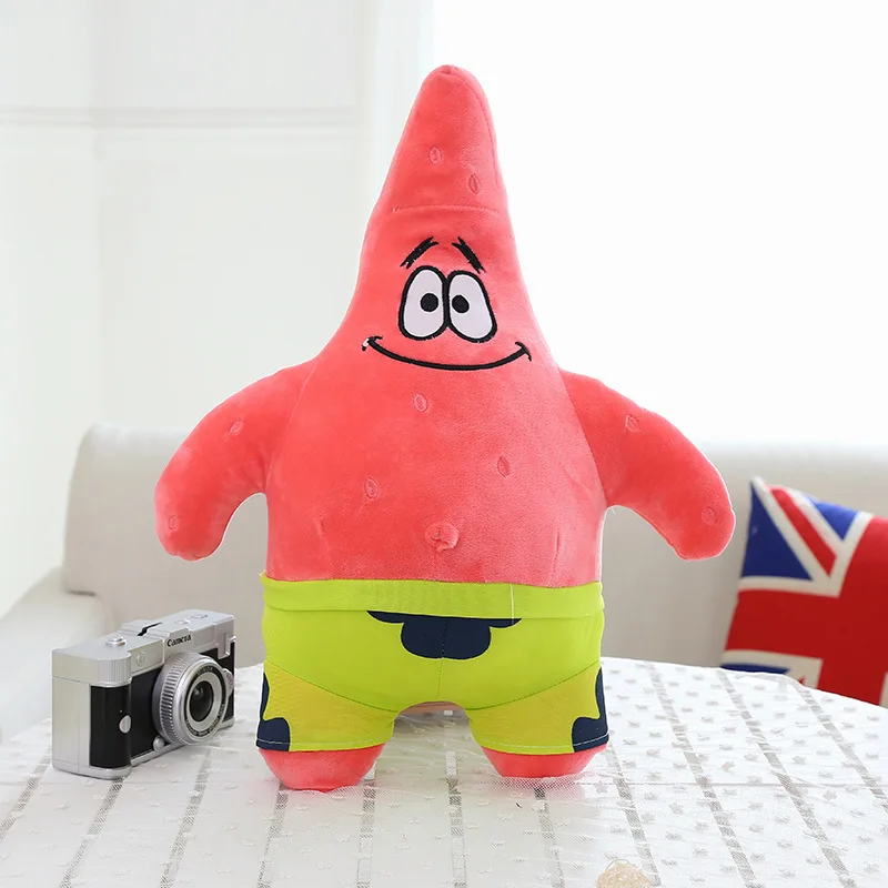35cm/13.8in Kawaii Patrick Star Stuffed Animal Toy Spongebob Plush Toy ...