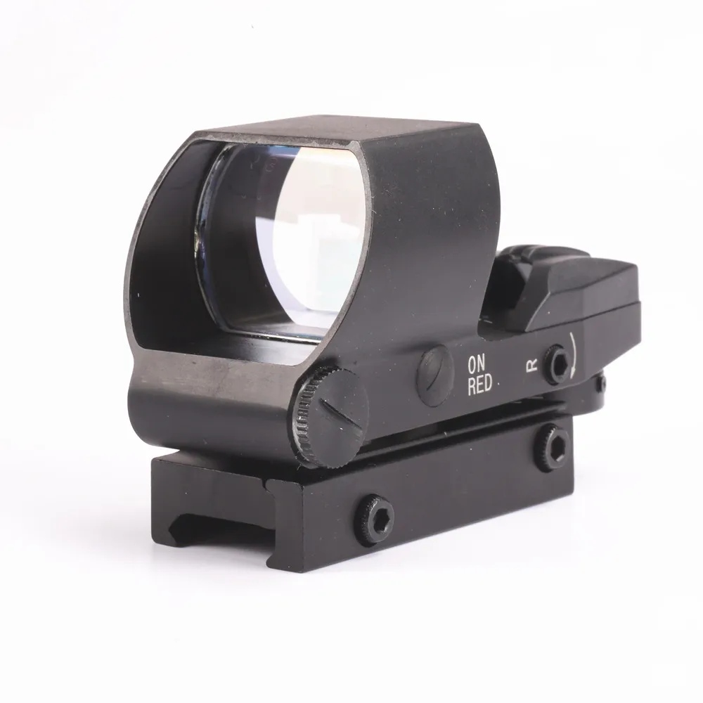 Tactical Holographic Rifle Reflex Gun Laser Red Green Dot Sight Scope 4 ...