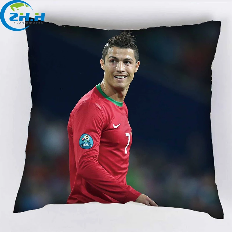 ZHH Ronaldo C Ronaldo World Cup Sports Stars Pictures Cusion Pillow DIY ...