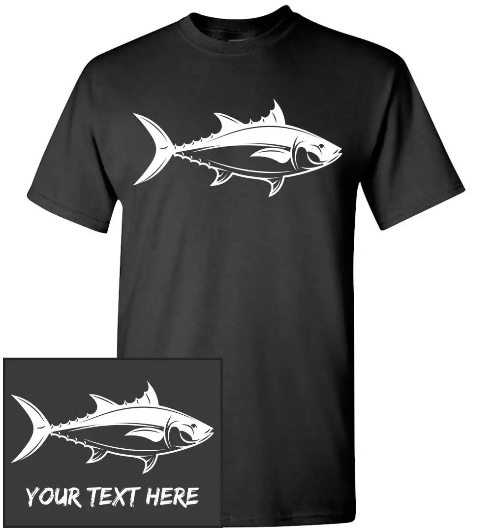 Bluefin Tuna Fish T Shirt, Men Women Youth Kid Long Personalized Custom ...