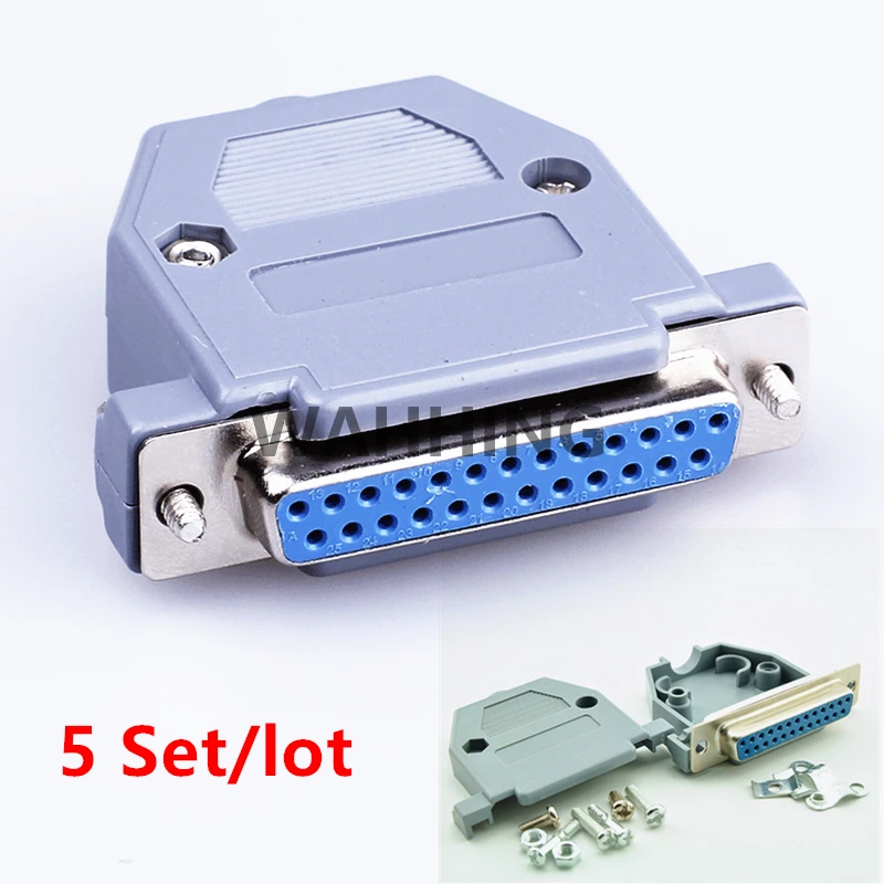 5-Set-DB25-Adapter-25Pin-Centronics-Port-Connector-25-Pin-Female-socket ...