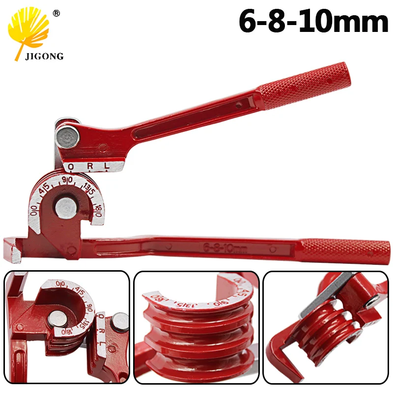 180 Degree Combination Tube Bender 3 in 1 Tube Bender Pipe Bending Tool ...