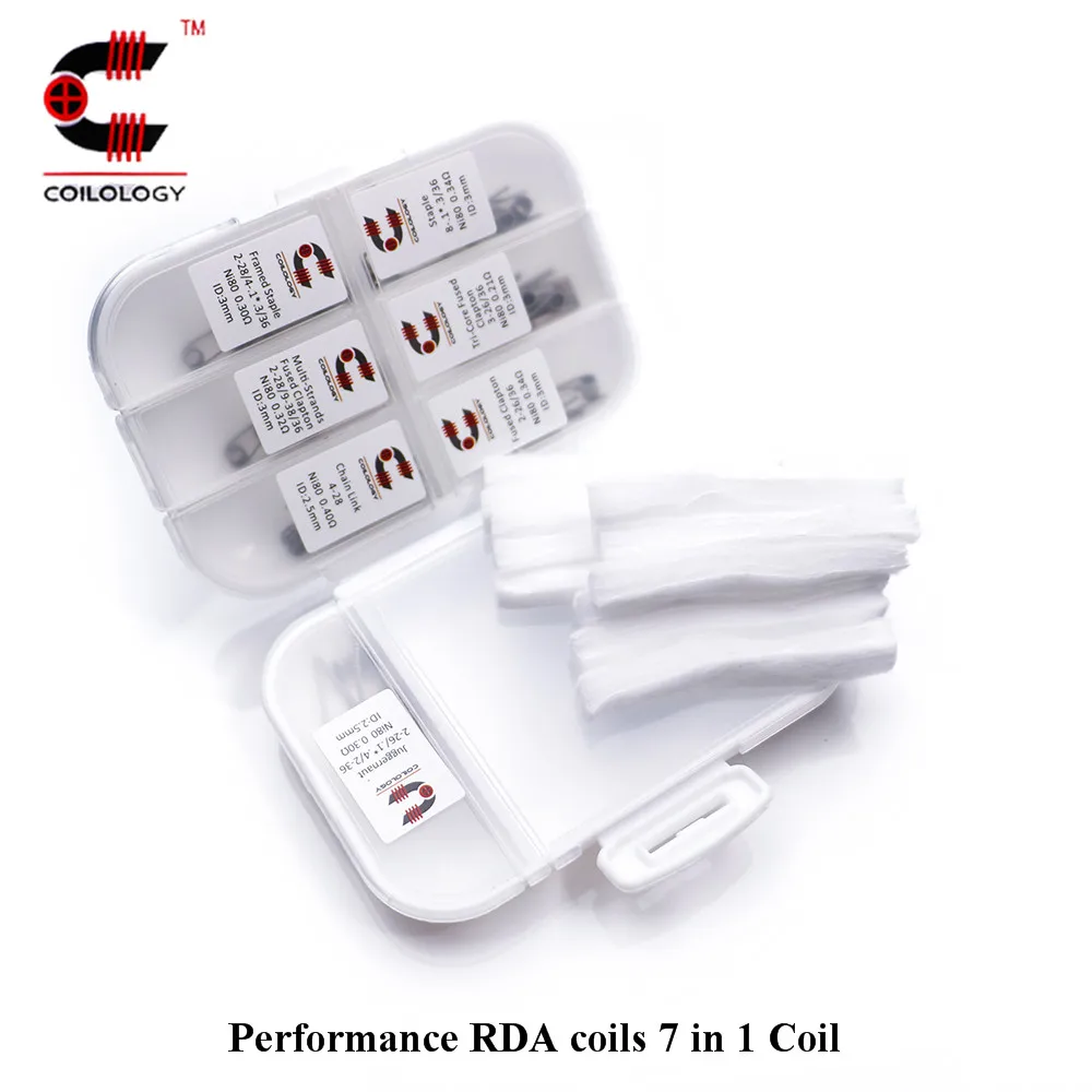 Newest original Coilology Performance RDA coils 7 in 1 Coil Prebuilt ...