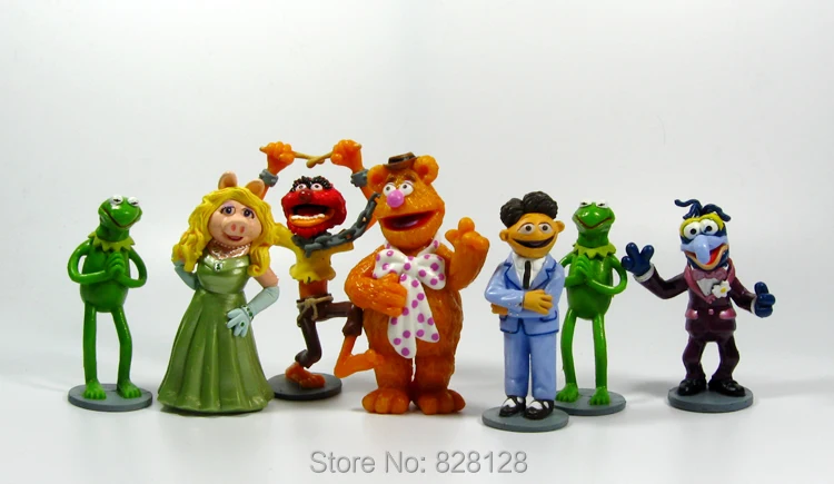 Free Shipping 7x The Muppet Show Action Figures Cute 10CM TV Show ...