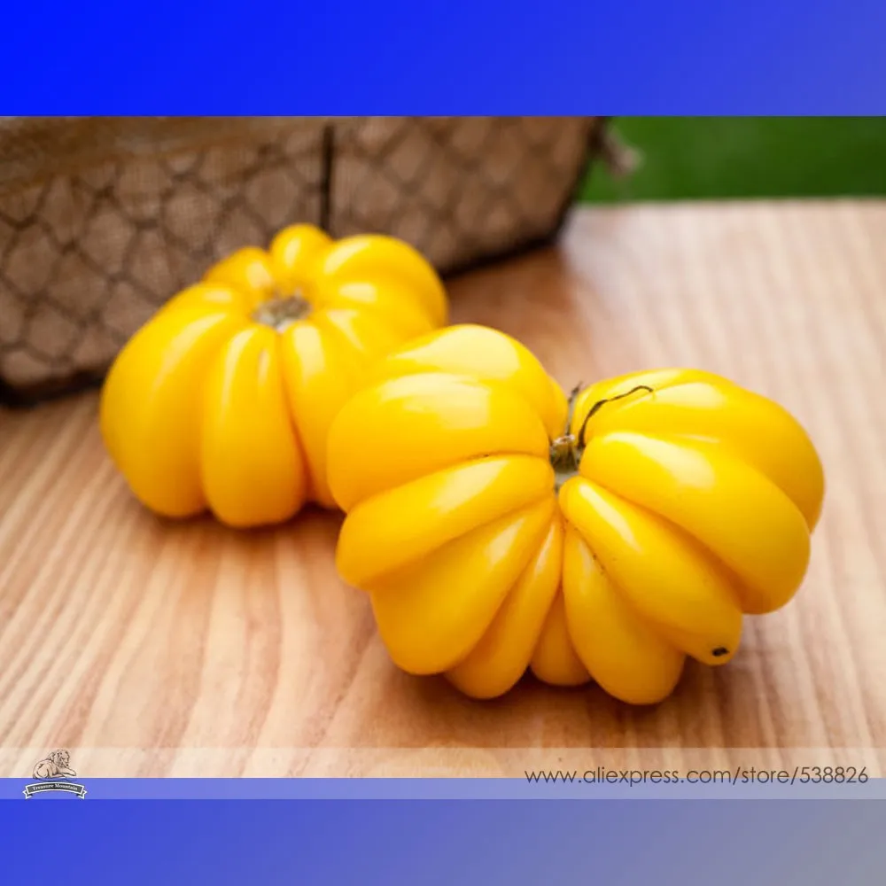 US$ 1.46 - Rare Zapotec Ruffled Tomato Organic Seeds, Professional Pack ...