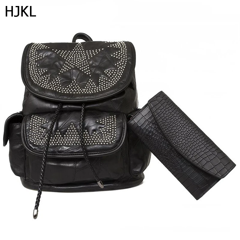 Patchwork Leather Backpack | IUCN Water