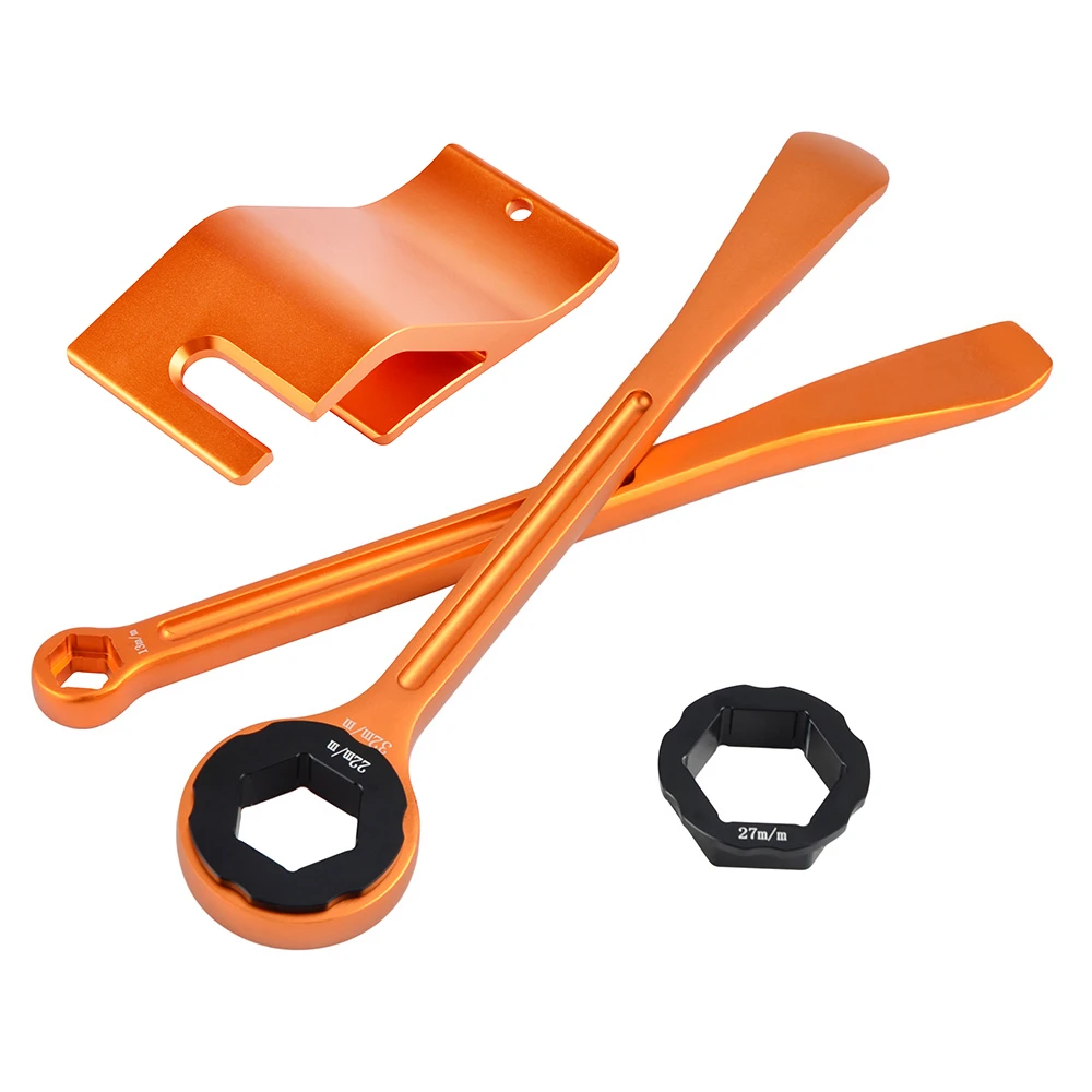 Tire Tool Lever Spoon Axle Wrench Tire Removing For Ktm Exc Sx Sxf Xc ...