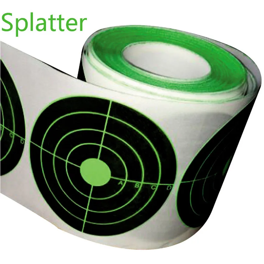 Target Stickers (Qty 250pcs 3") Splatter Target Sticker Instantly See ...