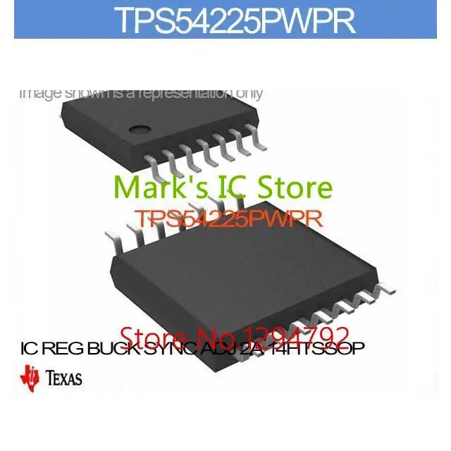 TPS54225PWPR-IC-REG-BUCK-SYNC-ADJ-2A-14HTSSOP-TPS54225PW-54225-TPS54225 ...