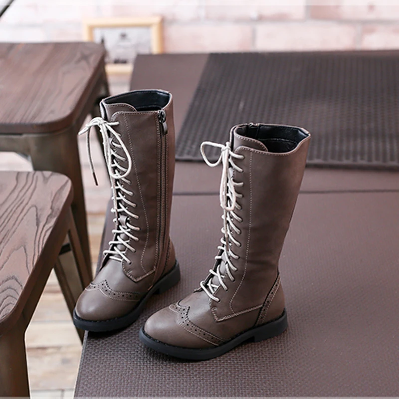 Nauhutu Long Ridding Boots For Girls Toddler Little Kids Size Children ...