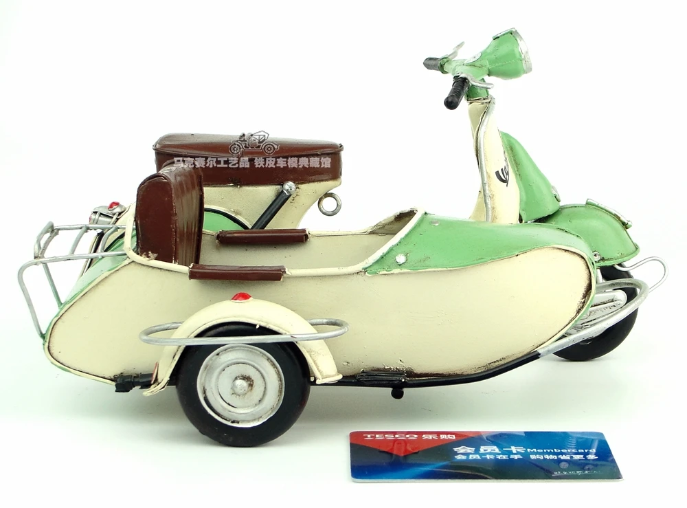 Vintage Vespa Scooter With Sidecar Sale