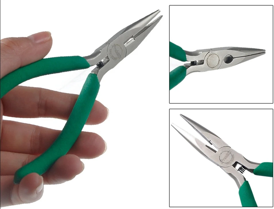 Free Shipping ProsKit 1PK 036S Long Nose Plier (136mm) Non slip Sharp ...