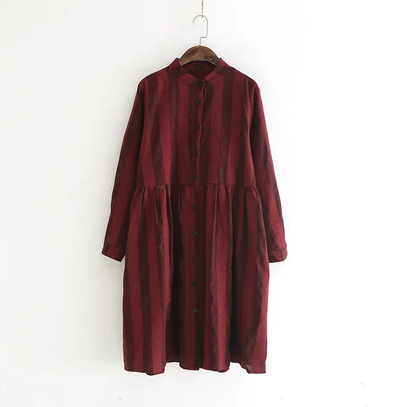 Daily Apparel 2018 Fashion Spring Long Sleeve Stand Collar High Waist